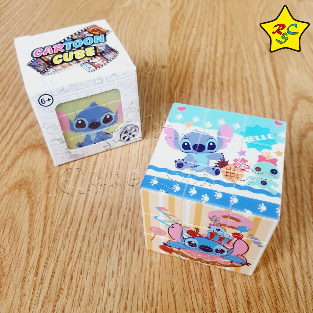 Cubo 3x3 Lilo Y Stitch Figuras Impreso Animado – Cube Star