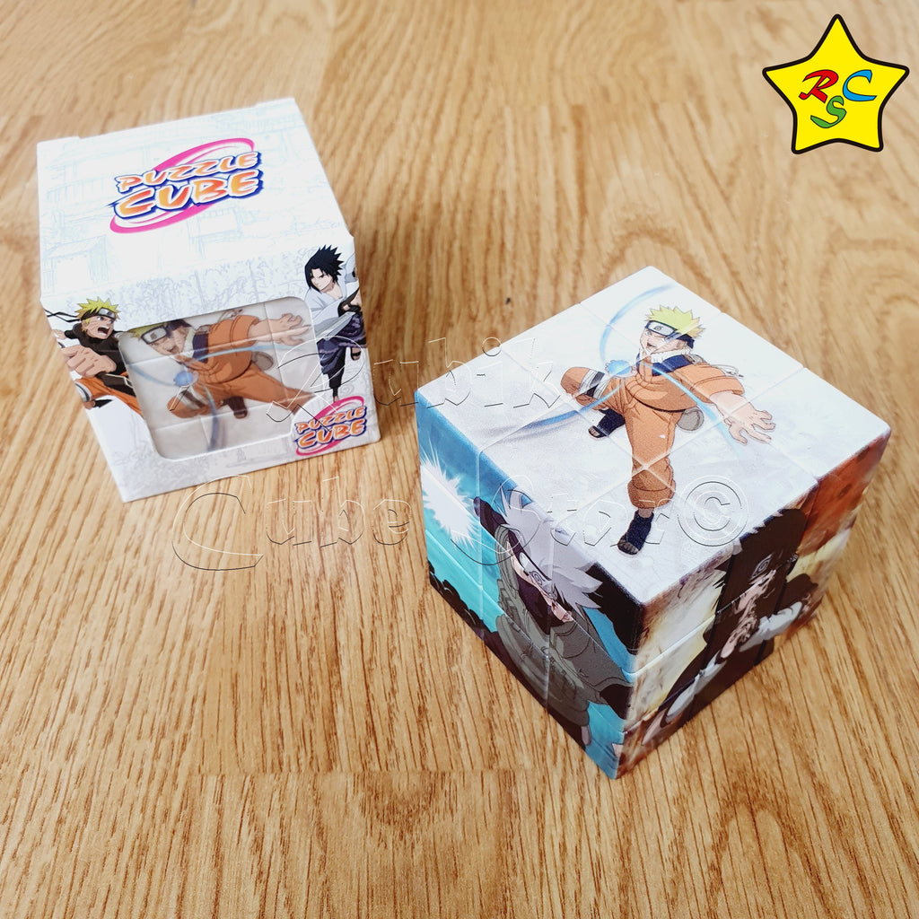 Cubo 3x3 Naruto Impreso Figuras Anime Accion – Cube Star