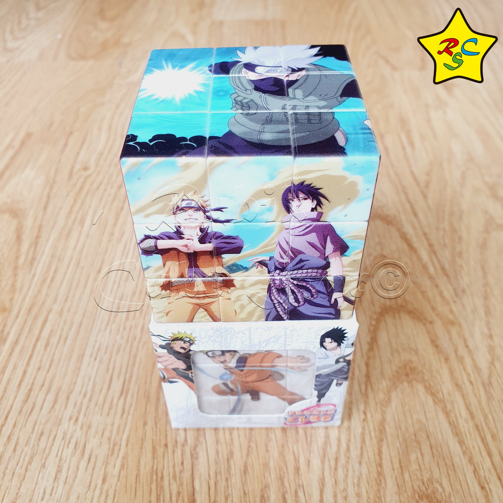 Cubo 3x3 Naruto Impreso Figuras Anime Accion – Cube Star