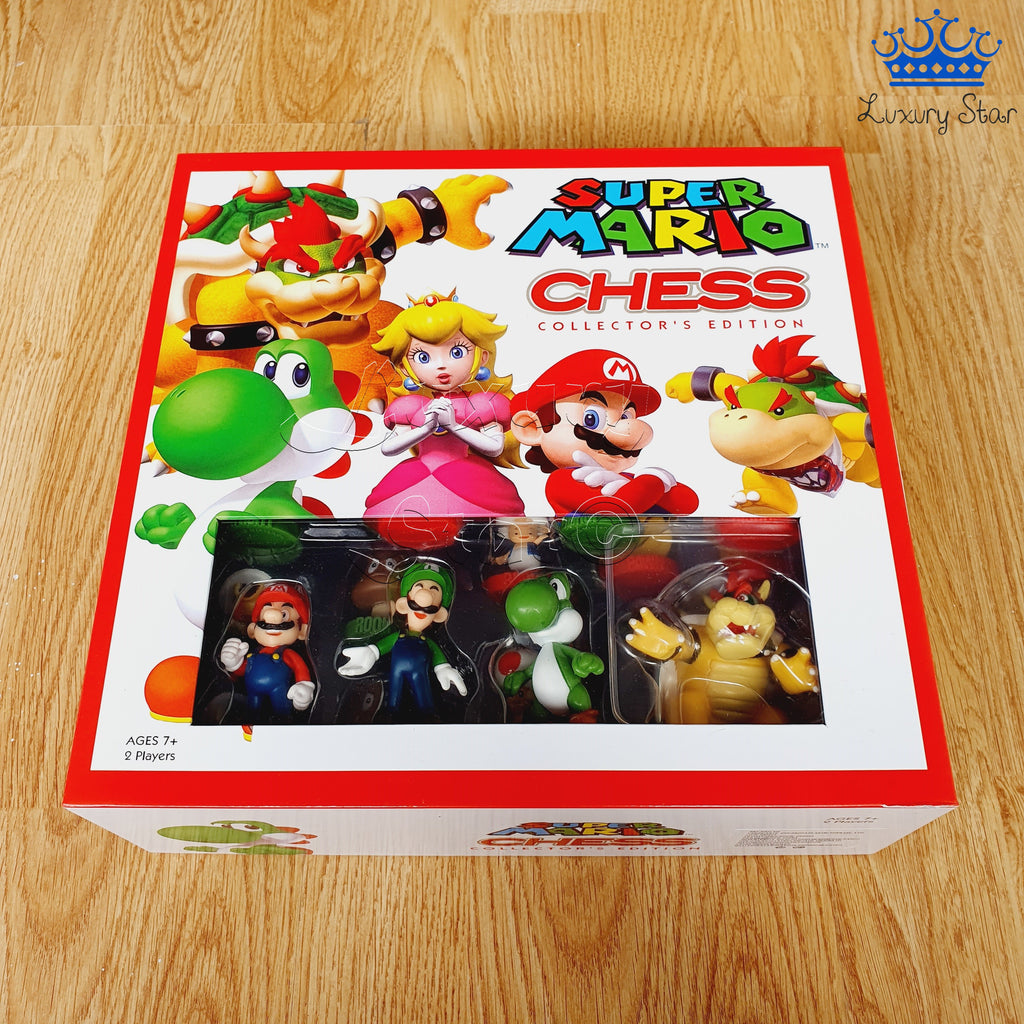 Ajedrez Super Mario Bross Lujo Chess Grande Coleccion – Cube Star