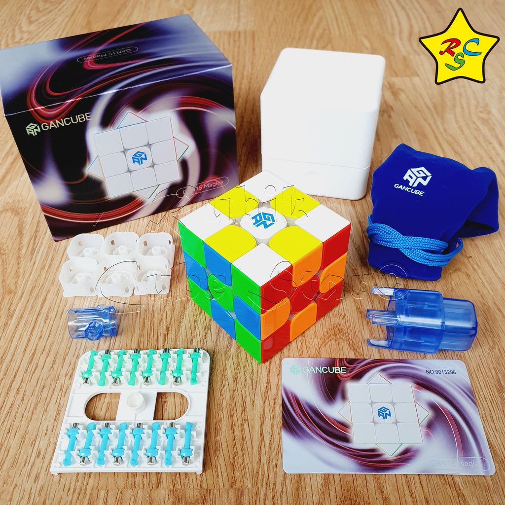 Gan 15 Maglev Uv Coated Cubo 3x3 Magnetico Original – Cube Star