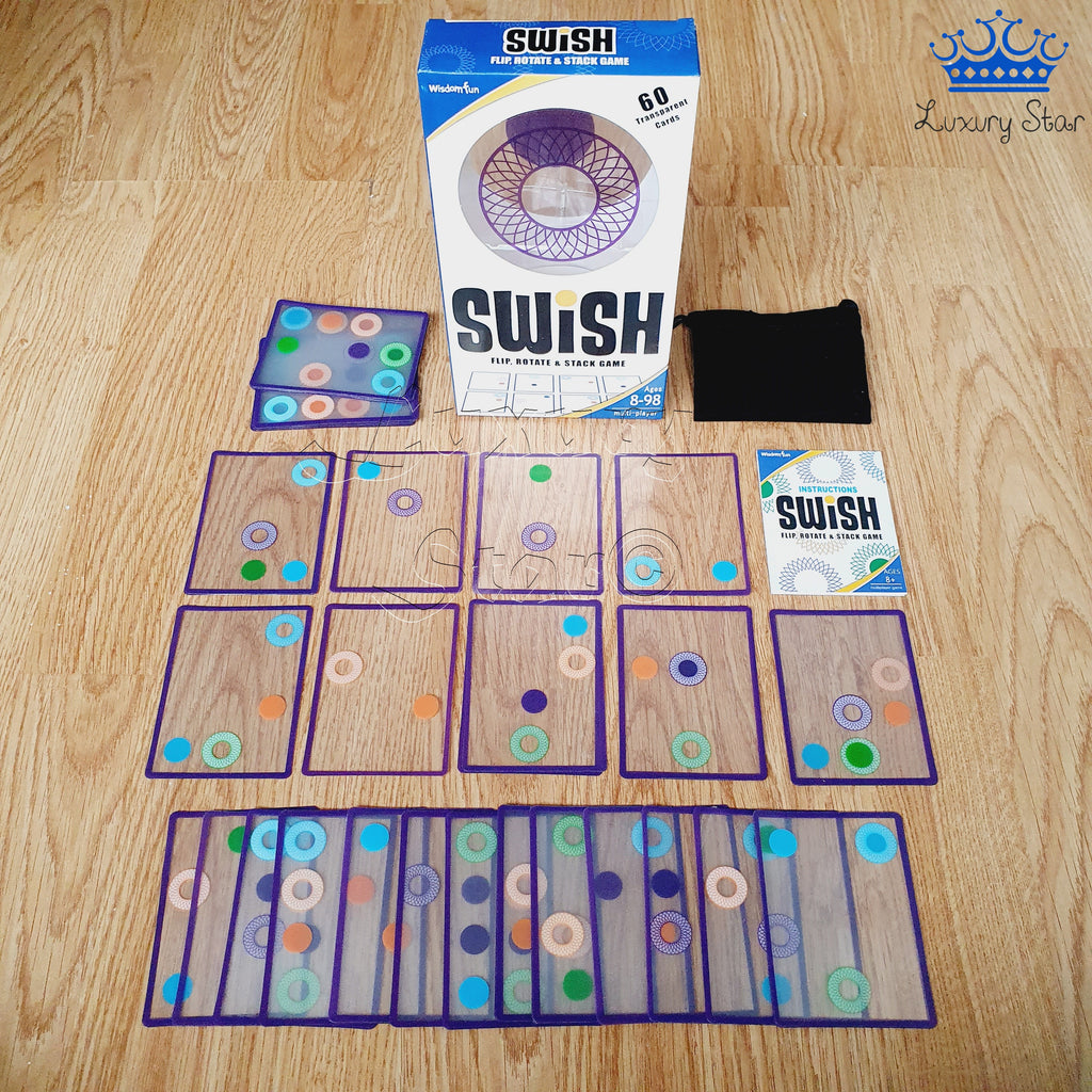 Swish Razonamiento Espacial Wisdom Fun Tarjetas Juego Mesa – Cube Star