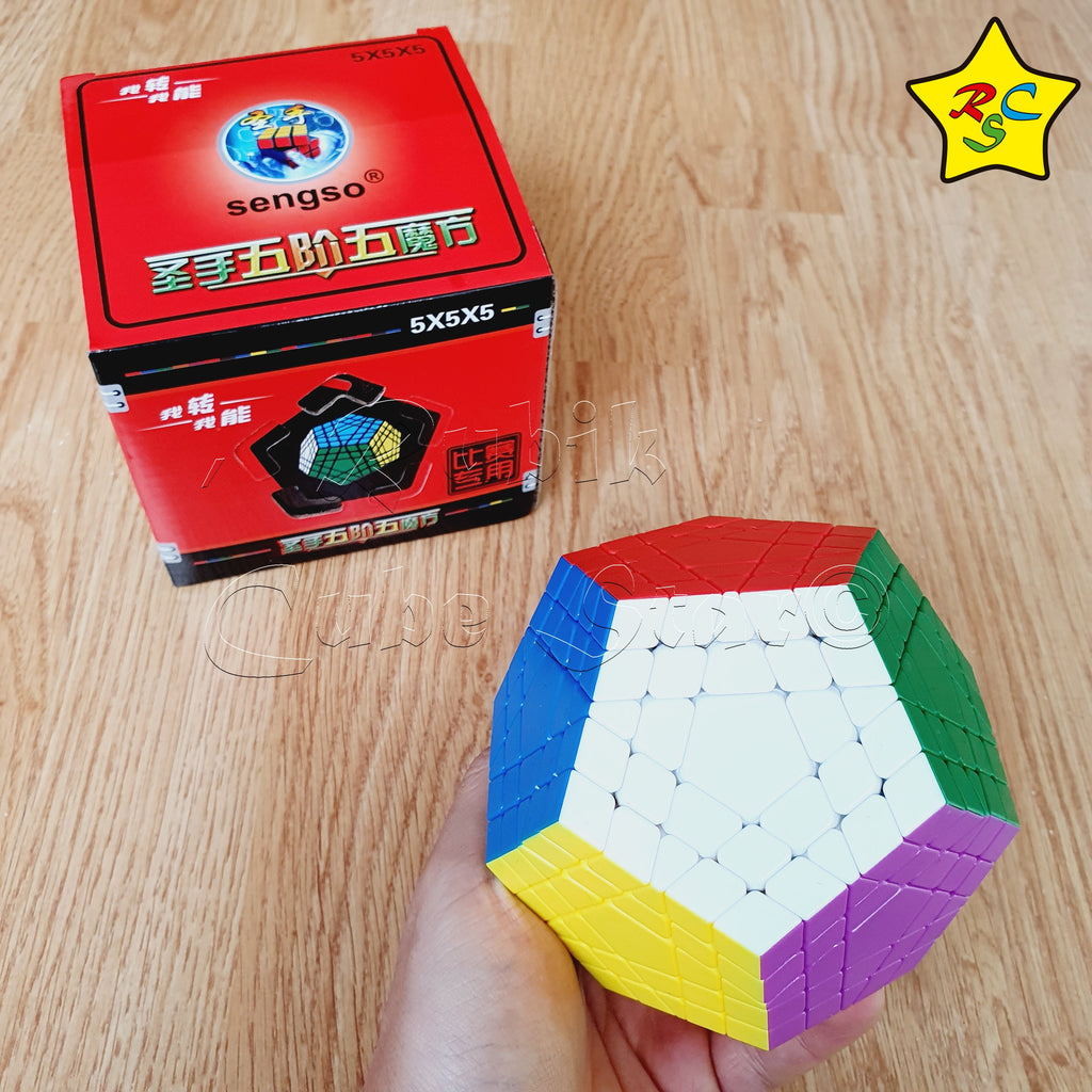 Gigaminx Megaminx 5x5 Cubo Shengshou Stickerless – Cube Star