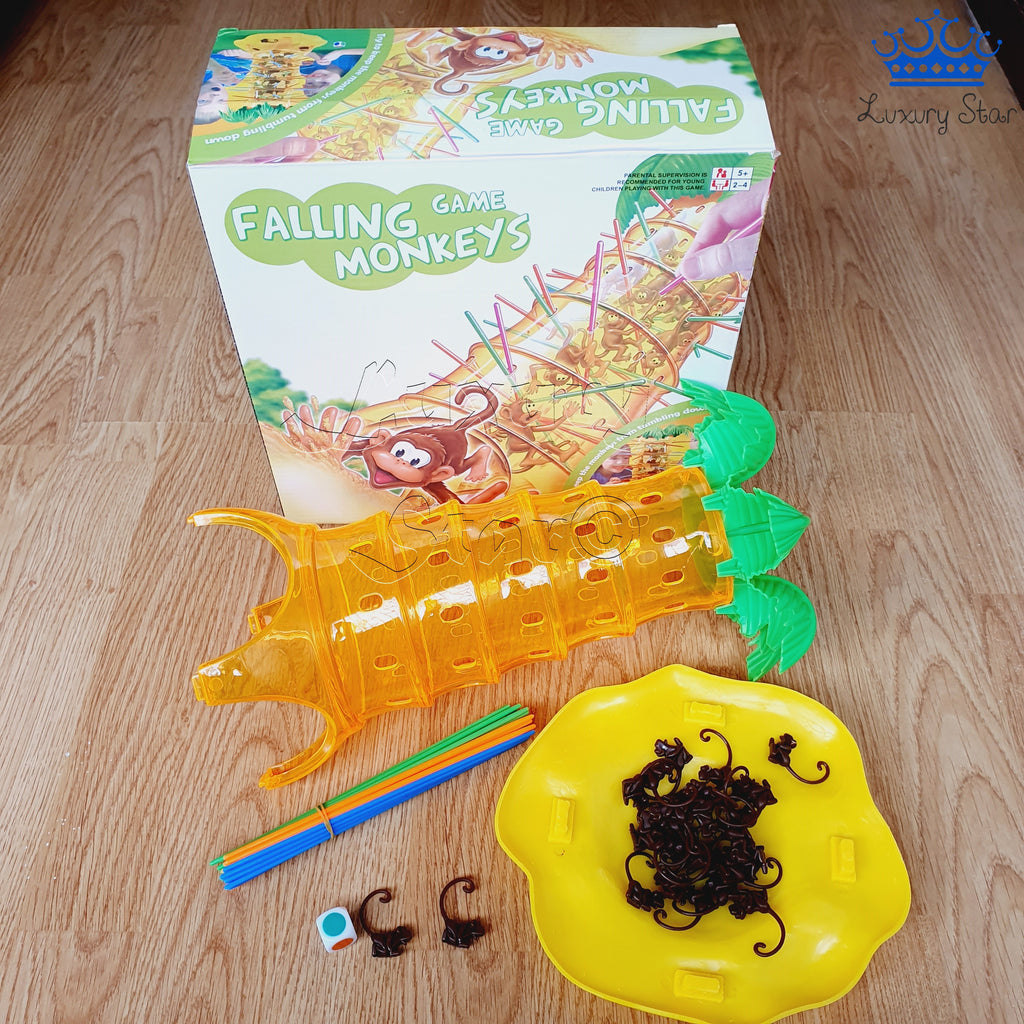 Monos Locos Juego Mesa Falling Monkeys Familia Palos Arbol – Cube Star