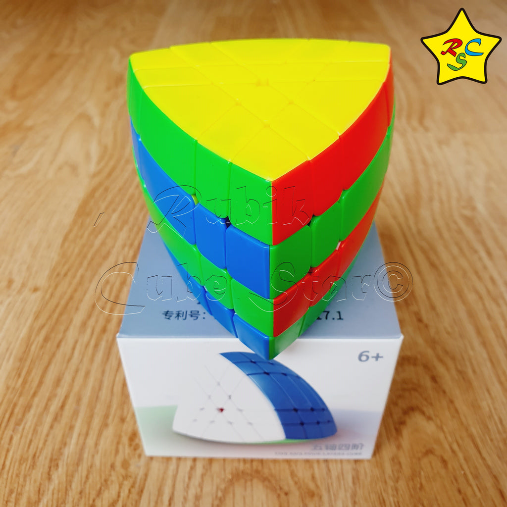 Pentahedron 4 Nivel Shengshou 4x4 Cubo Prisma Dificil – Cube Star