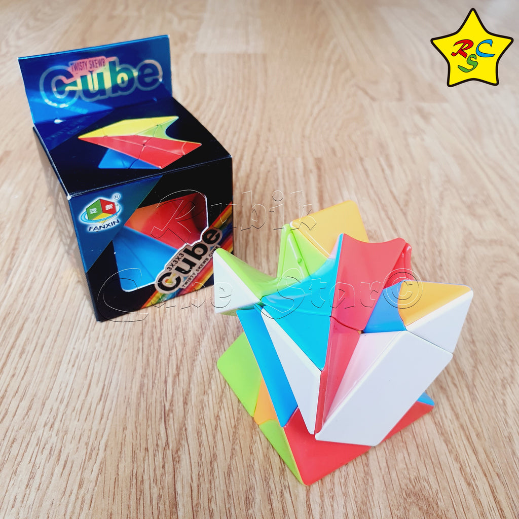 Skewb Twist Cubo Torcido Mod Fanxin Stickerless – Cube Star