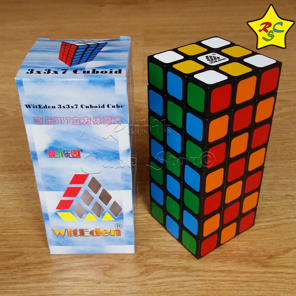 Cubo 3x3x7 Funcional WitEden Formas Cuboide 7x3x3 - Negro – Cube Star