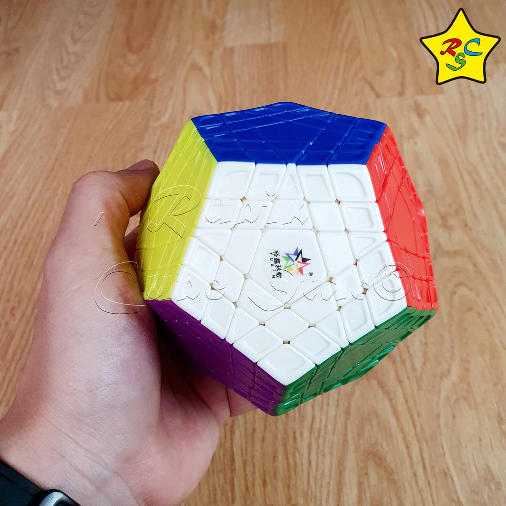 Gigaminx Yuxin Megaminx 5x5 Cubo Stickerless Sculpture – Cube Star