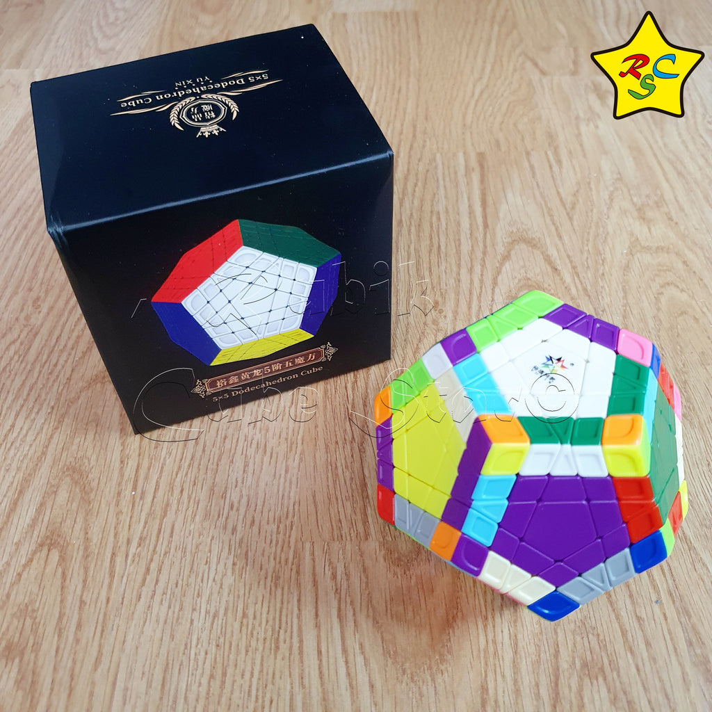 Gigaminx Yuxin Megaminx 5x5 Cubo Stickerless Sculpture – Cube Star