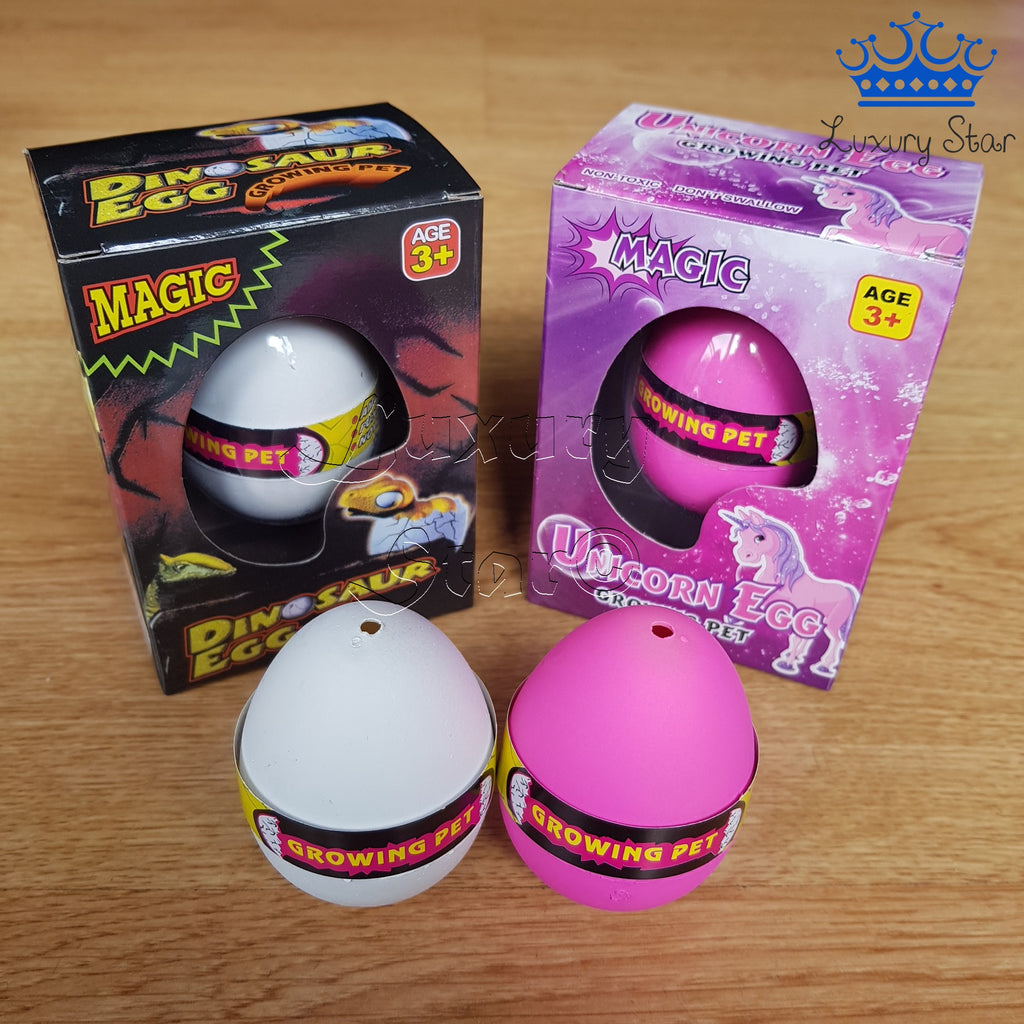 Huevo Dinosaurio O Unicornio Crecen En Agua Encubar Egg 7cm – Cube Star