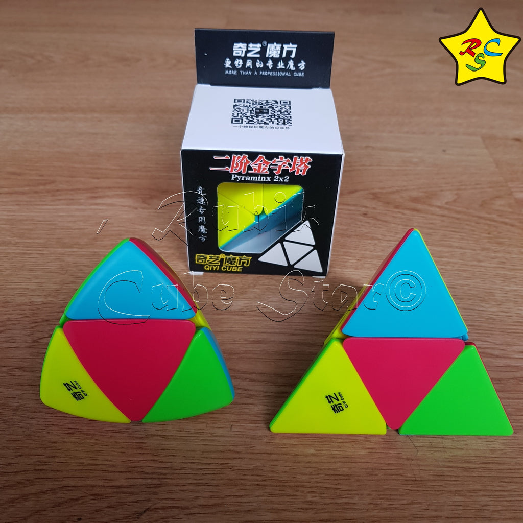 Mastermorphix 2x2 Qiyi Cubo Pyramorphix Mate Piramide – Cube Star