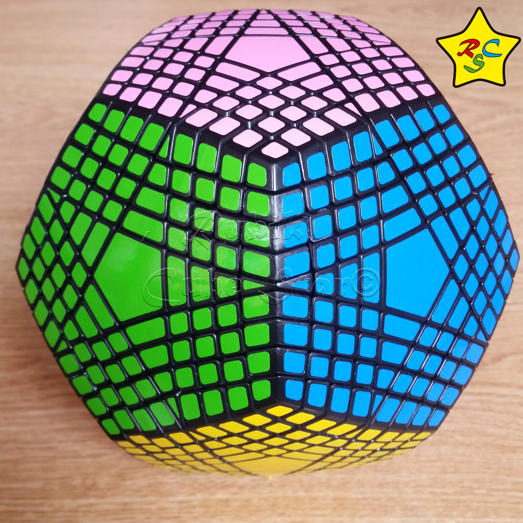 Cubo Petaminx MF8 Megaminx 9x9 Dodecaedro - Negro – Cube Star